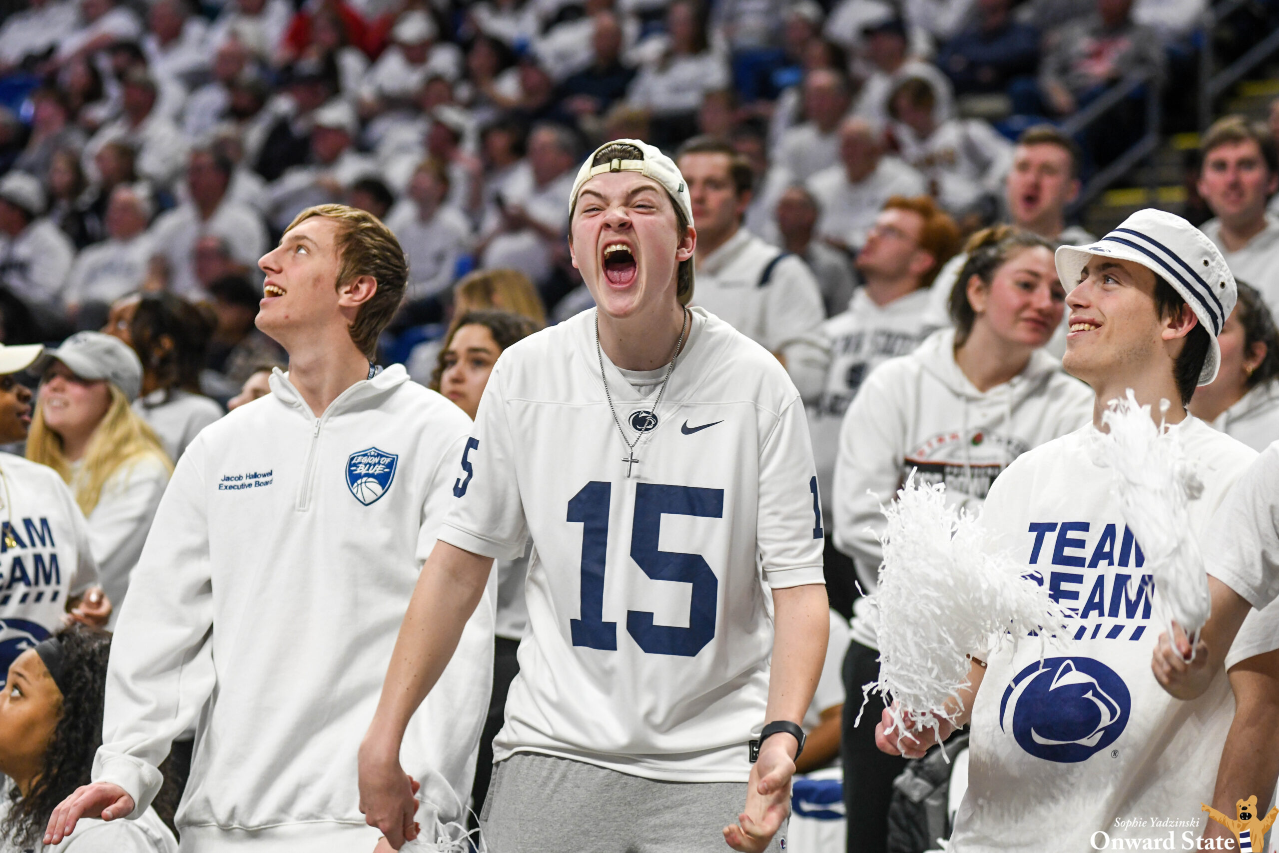 Meet The Legion of Blue: Penn State Basketball's Loudest Student ...