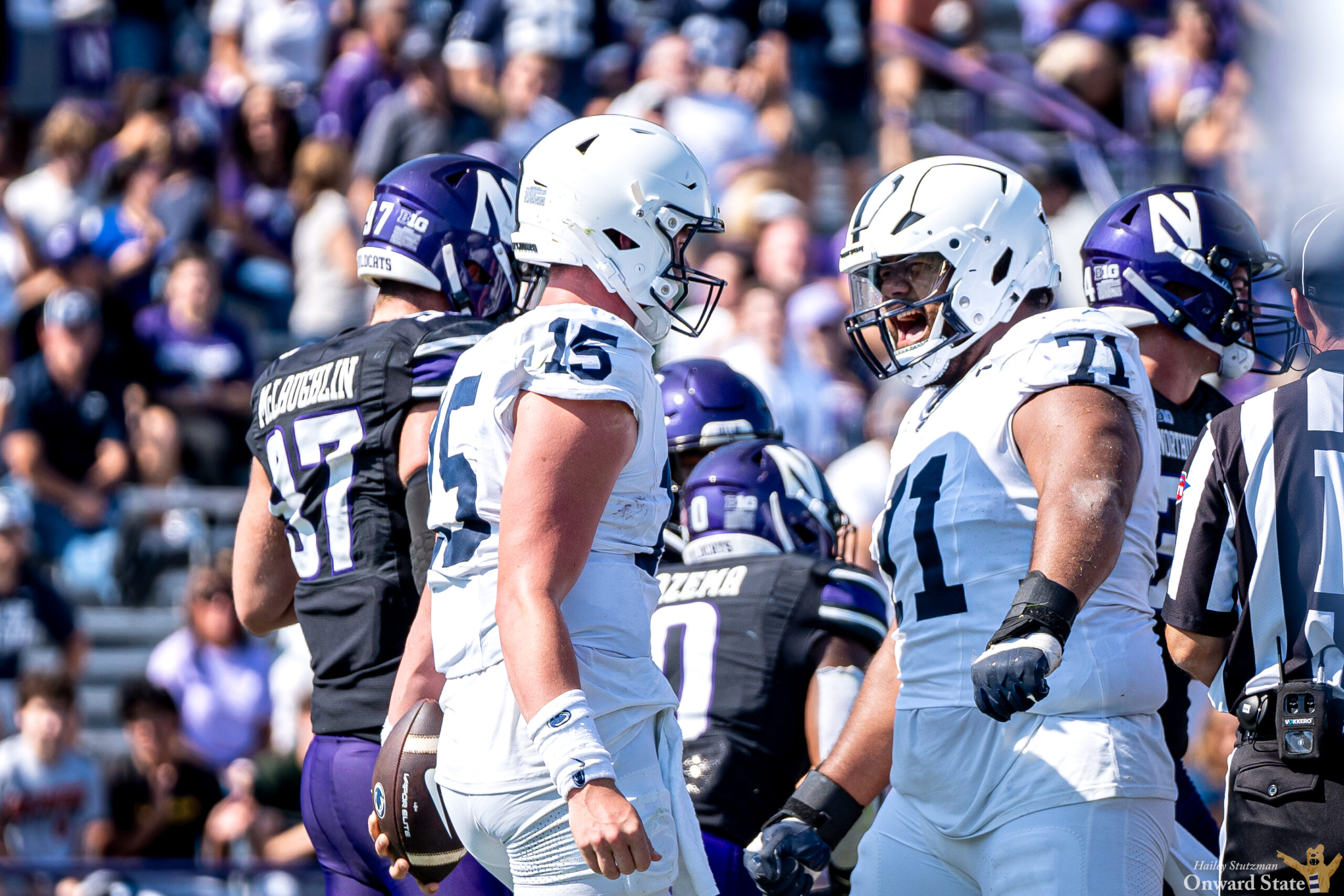 Penn State Football Unveils Retro End Zones Ahead Of Northwestern Game ...