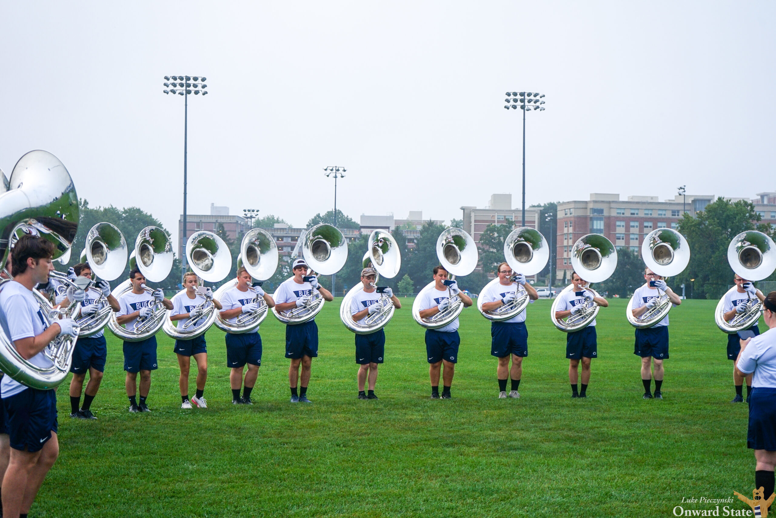 [Photo Story] Getting Ready For Gameday With The Blue Band | Onward State