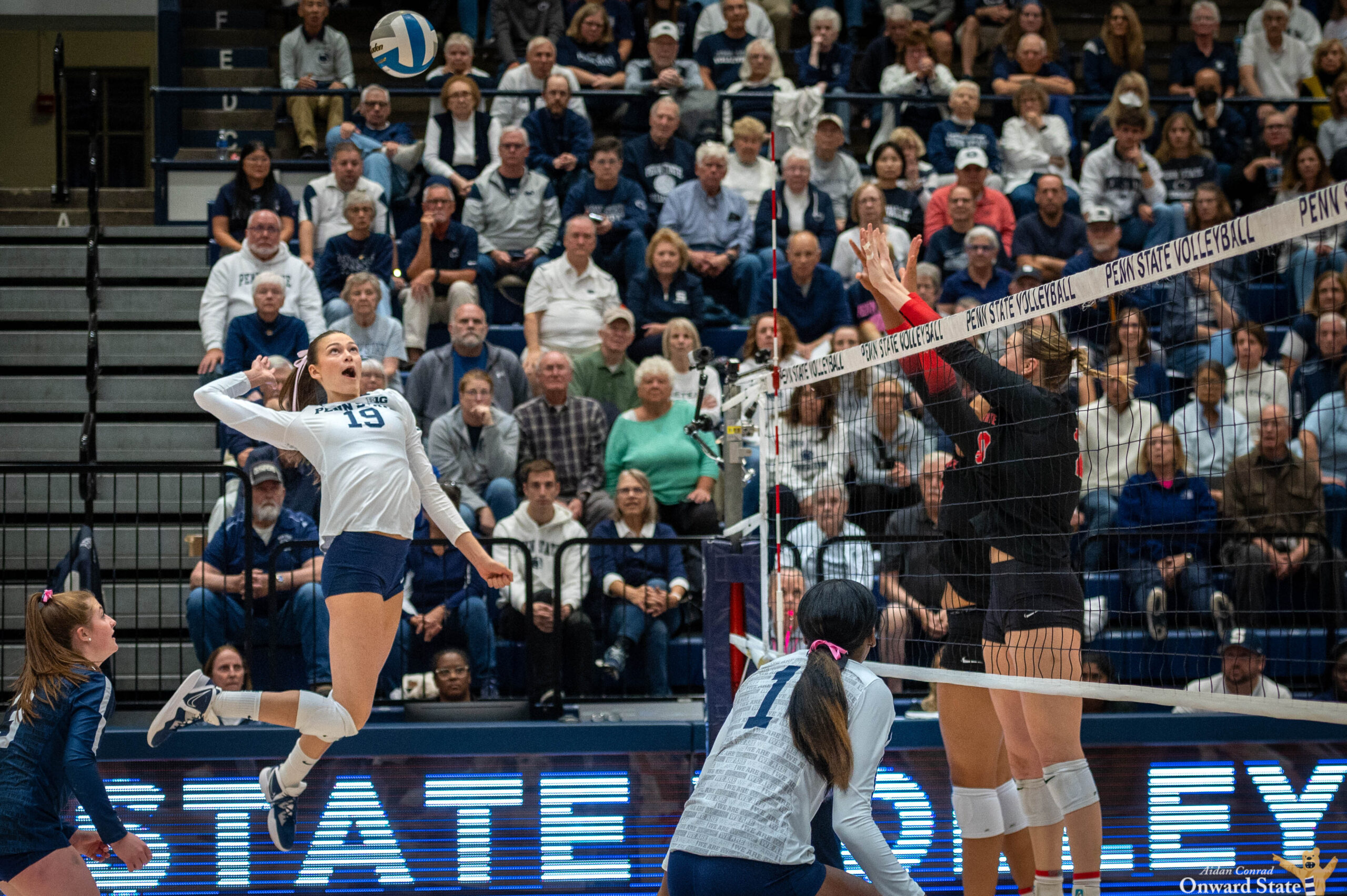 No. 14 Penn State Women's Volleyball Defeats No. 24 Ohio State In Five ...