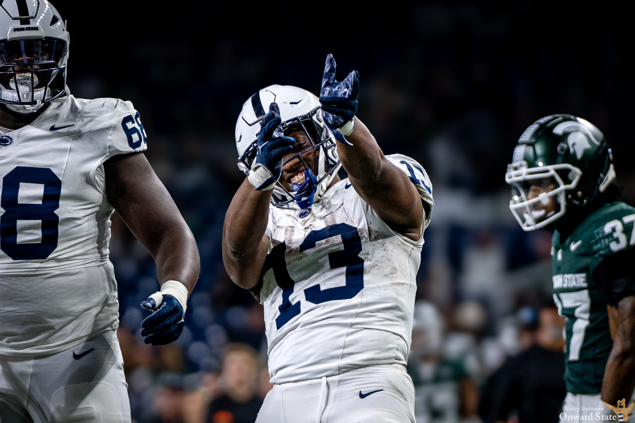 Penn State Football's Nick Singleton & Kaytron Allen Named To Doak ...