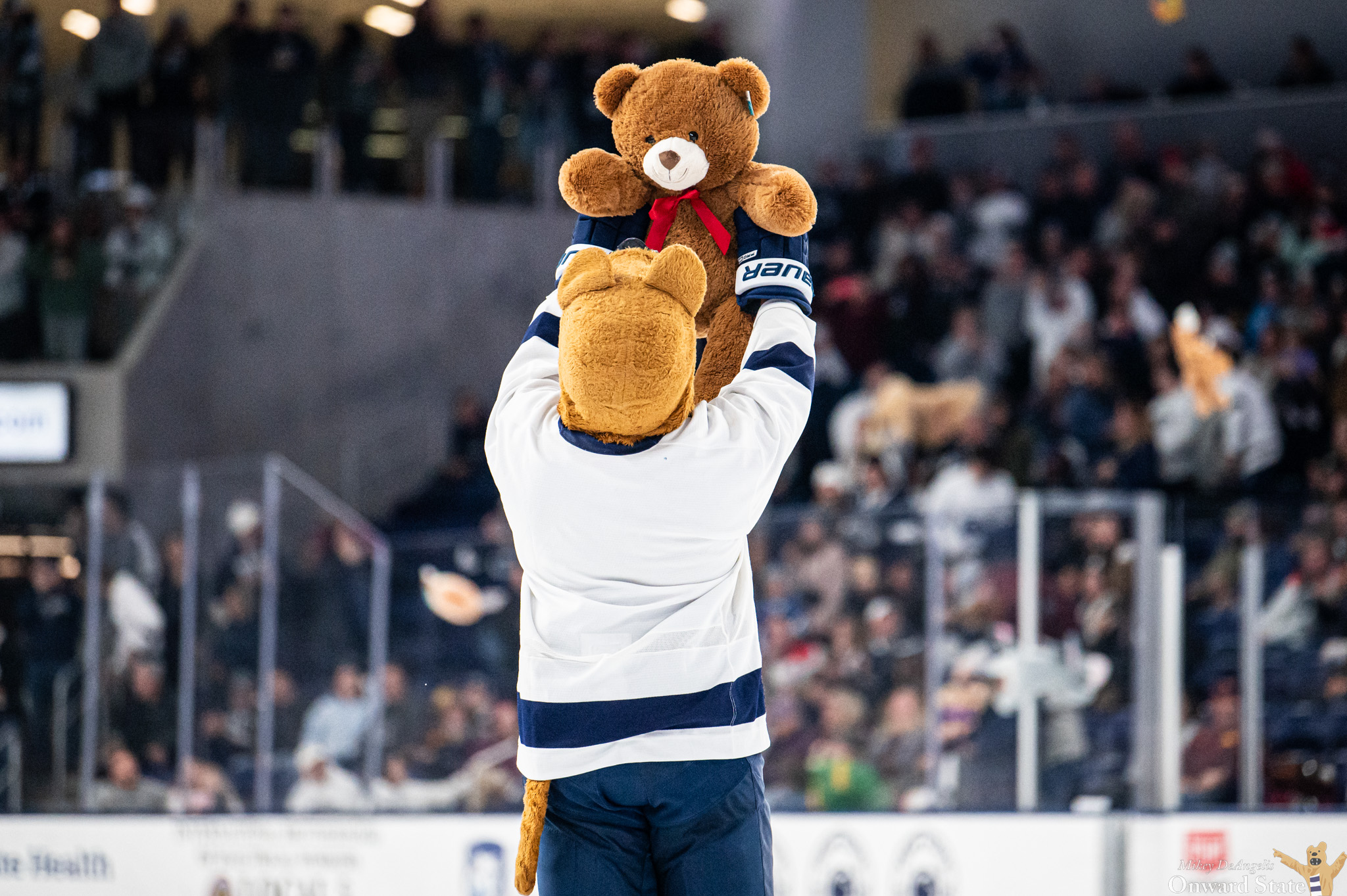 [Photo Story] Penn State Men's Hockey's Annual Teddy Bear Toss | Onward ...