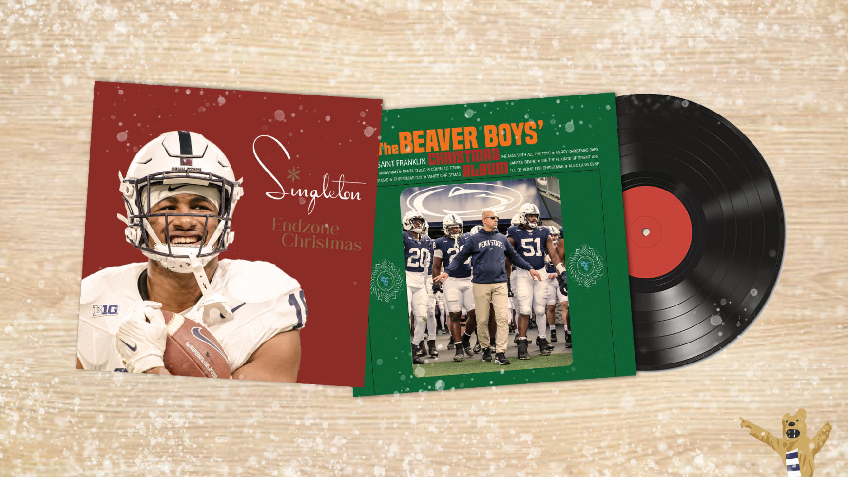 Creating Penn State-Themed Christmas Album Covers | Onward State