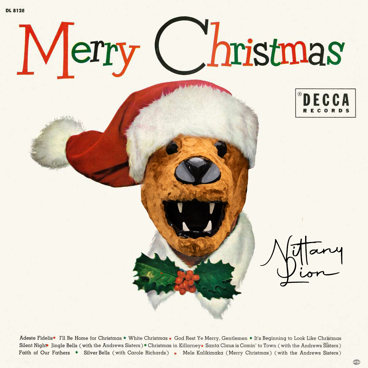 Creating Penn State-Themed Christmas Album Covers | Onward State