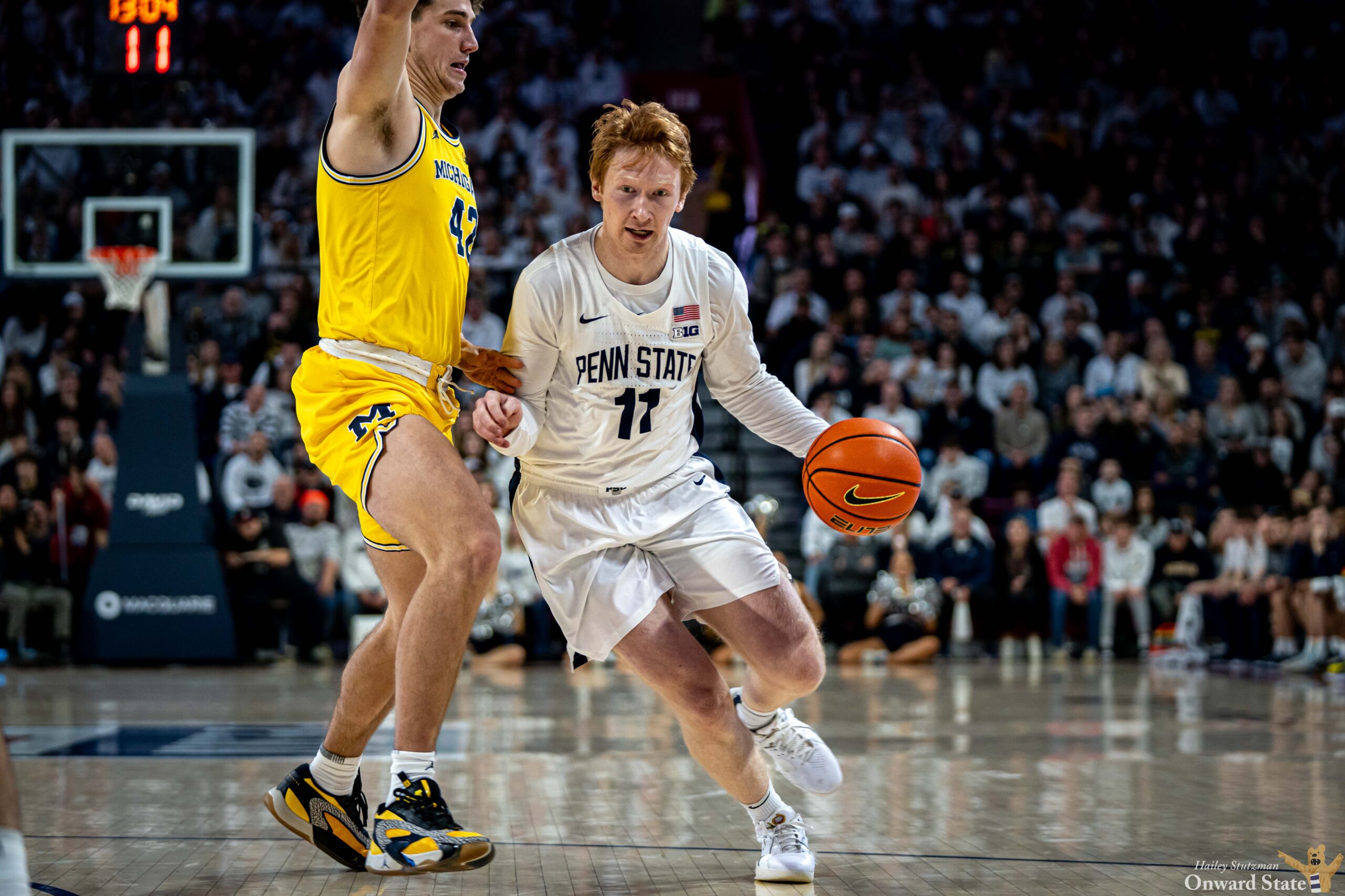 [Photo Story] Penn State Hoops vs. Michigan At The Palestra | Onward State