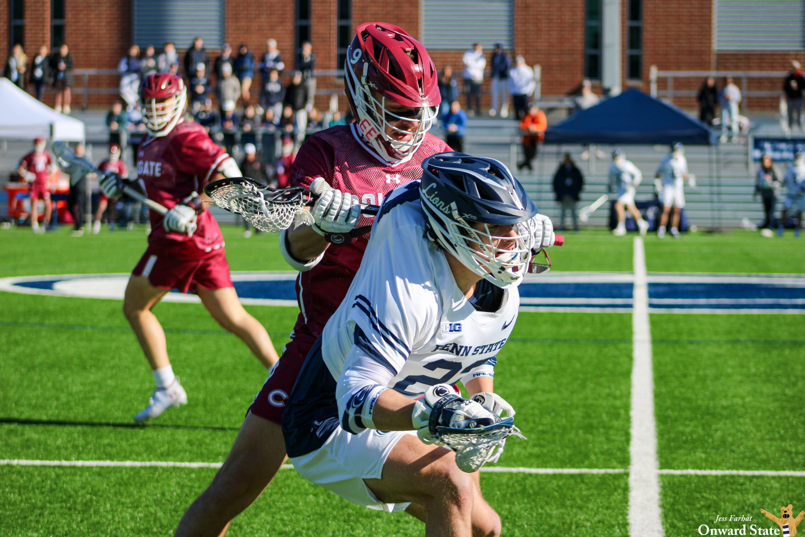 No. 4 Penn State Men's Lacrosse Falls To Colgate 13-12 In Season Opener ...