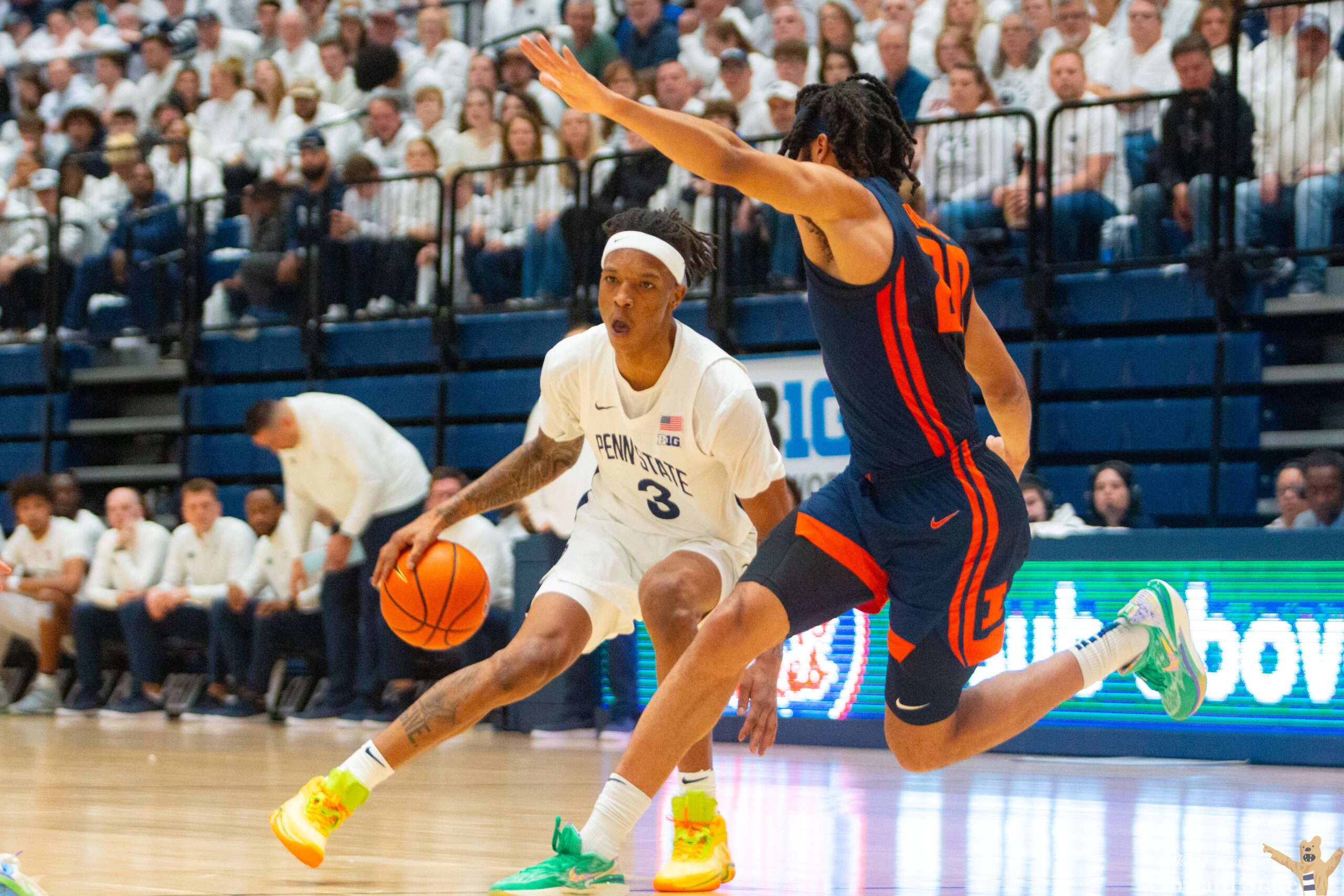 Jameel Brown & Nick Kern Jr. Lead Penn State Hoops' Offensive Unit In ...