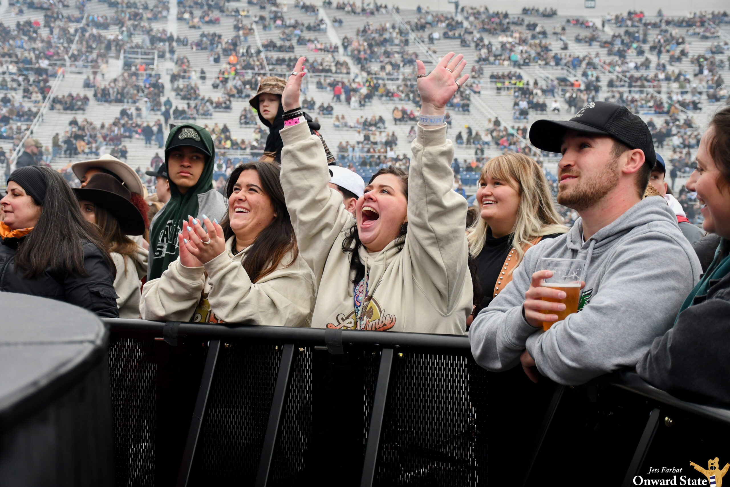 [Photo Story] Luke Combs Lights Up 80,000-Person Beaver Stadium Crowd ...