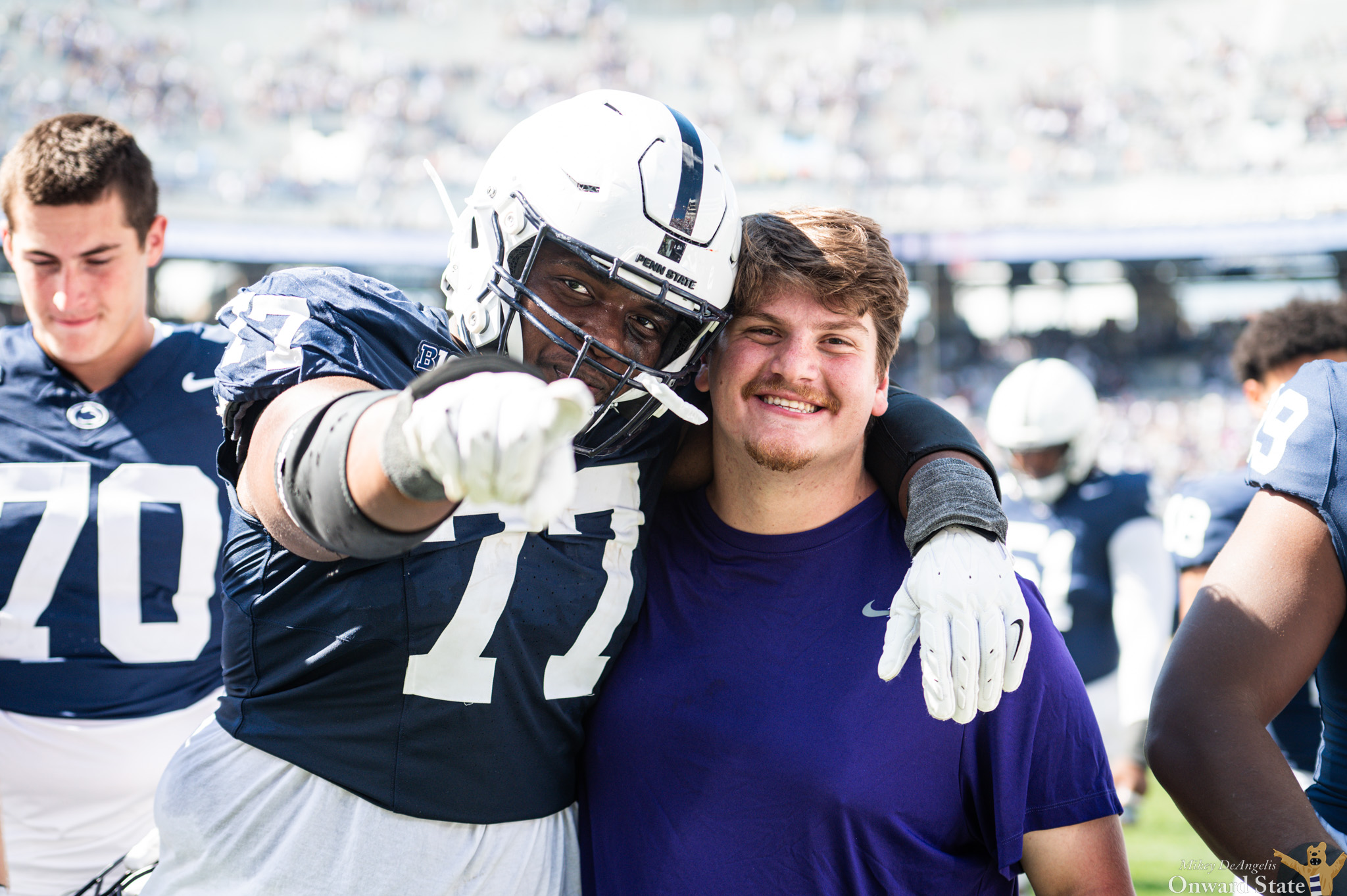 Penn State Football Offensive Lineman Sal Wormley Declares For 2025 NFL ...