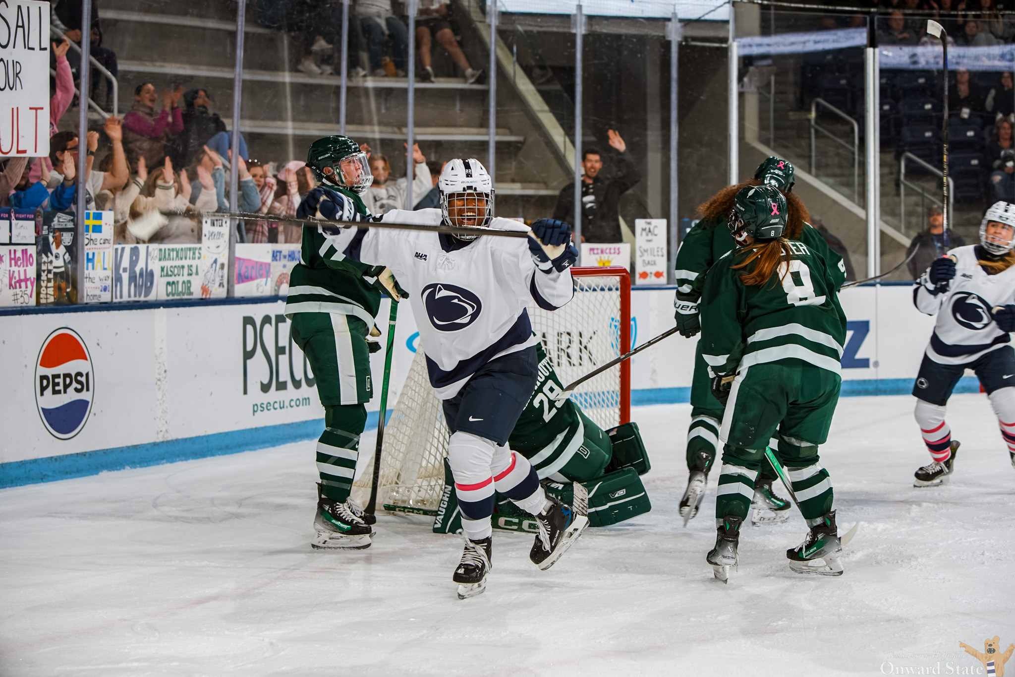 No. 12 Penn State Women's Hockey Dominates Against Dartmouth 4-1 ...