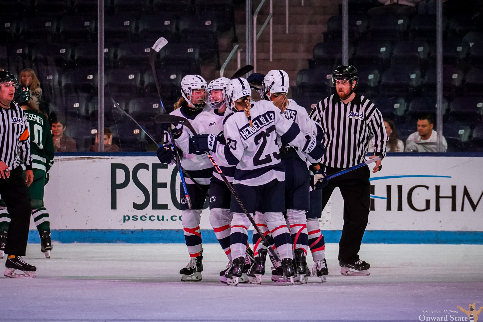No. 12 Penn State Women's Hockey Rolls Over Stonehill 11-1 | Onward State