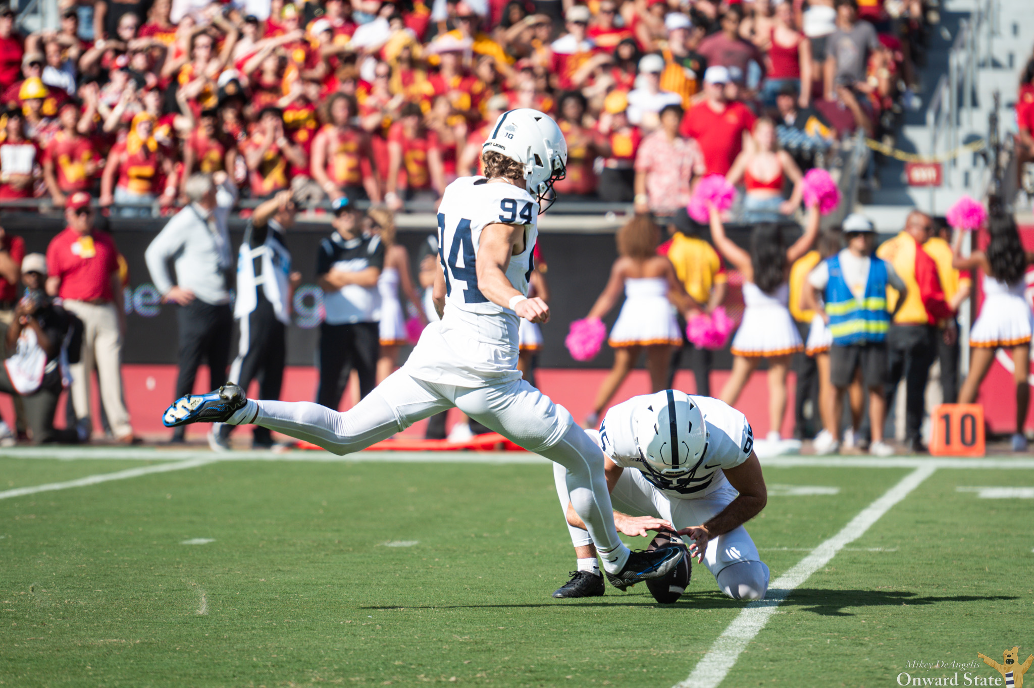 Placekicker Ryan Barker Hits Game-Winning Field Goal Against USC ...
