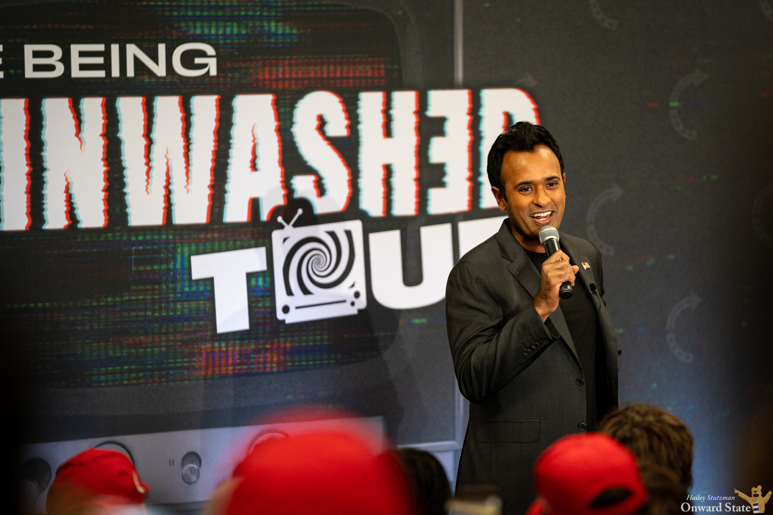 Vivek Ramaswamy Talks Life Story, Politics At Penn State Turning Point ...