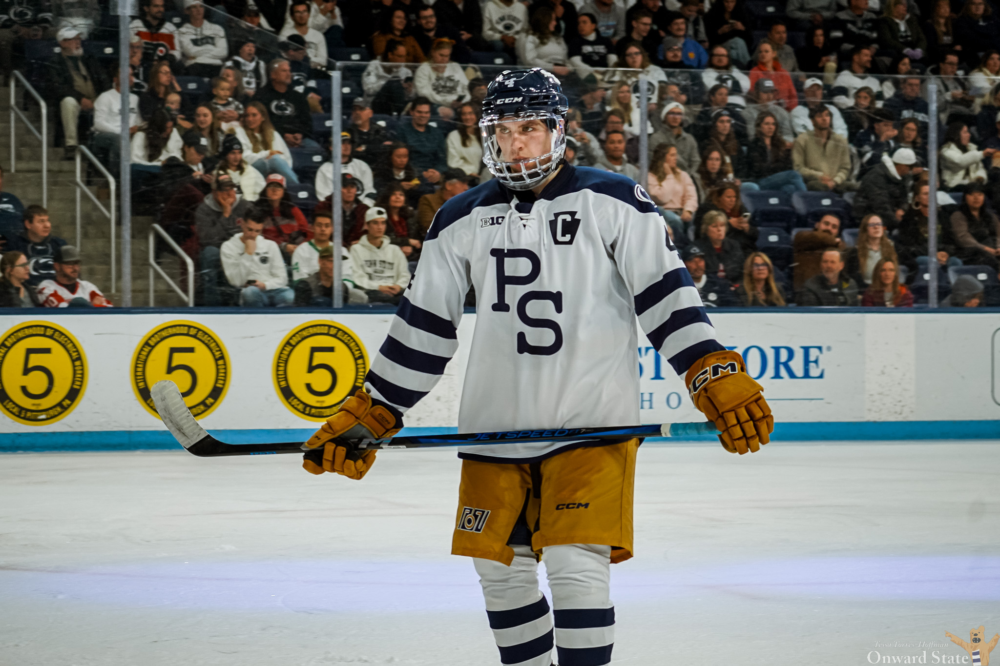 Former Penn State Hockey Player Simon Mack Signs For Calgary Wranglers ...