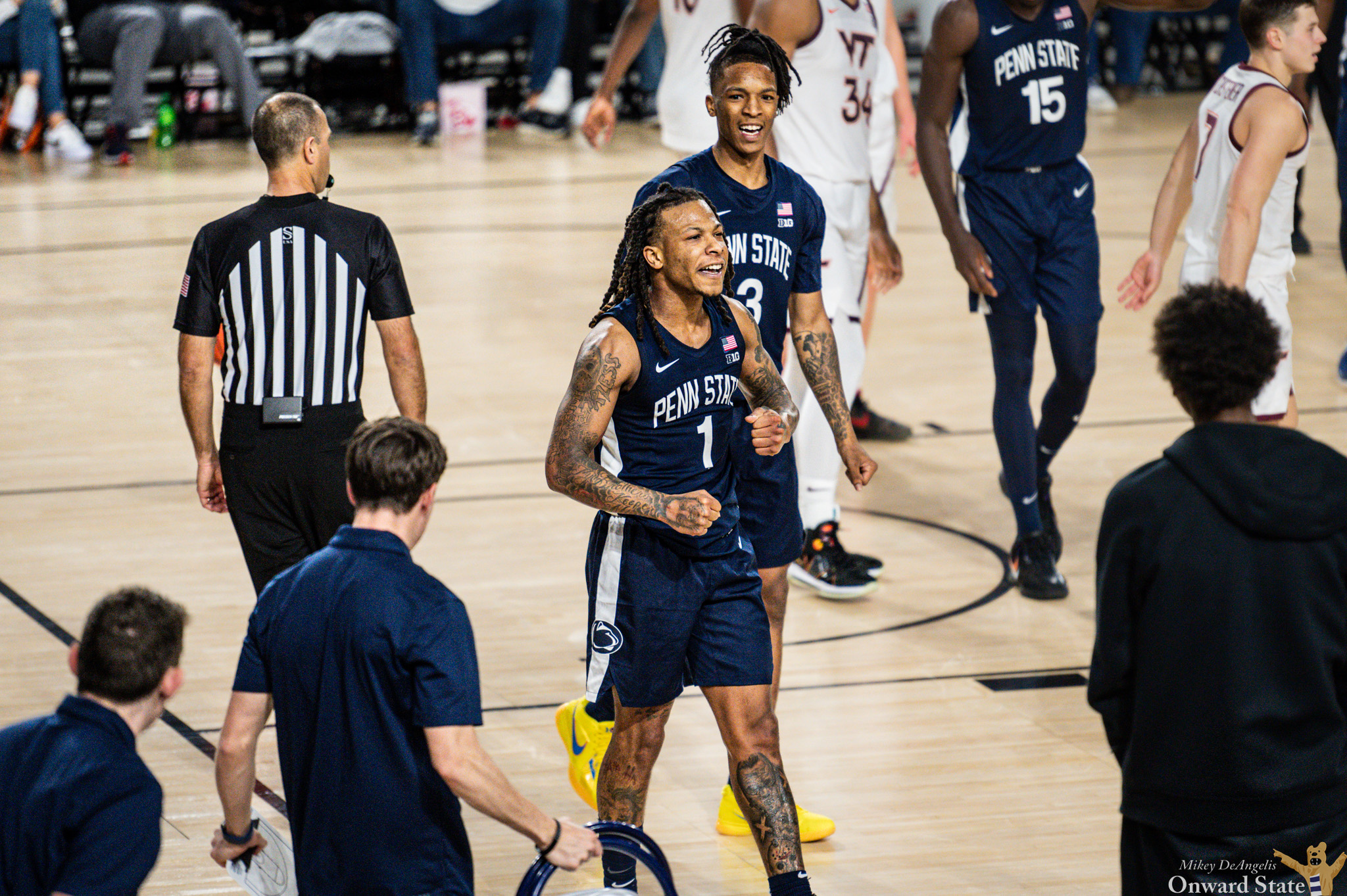 Penn State Hoops' Ace Baldwin Jr. Shines In Homecoming Game Against ...