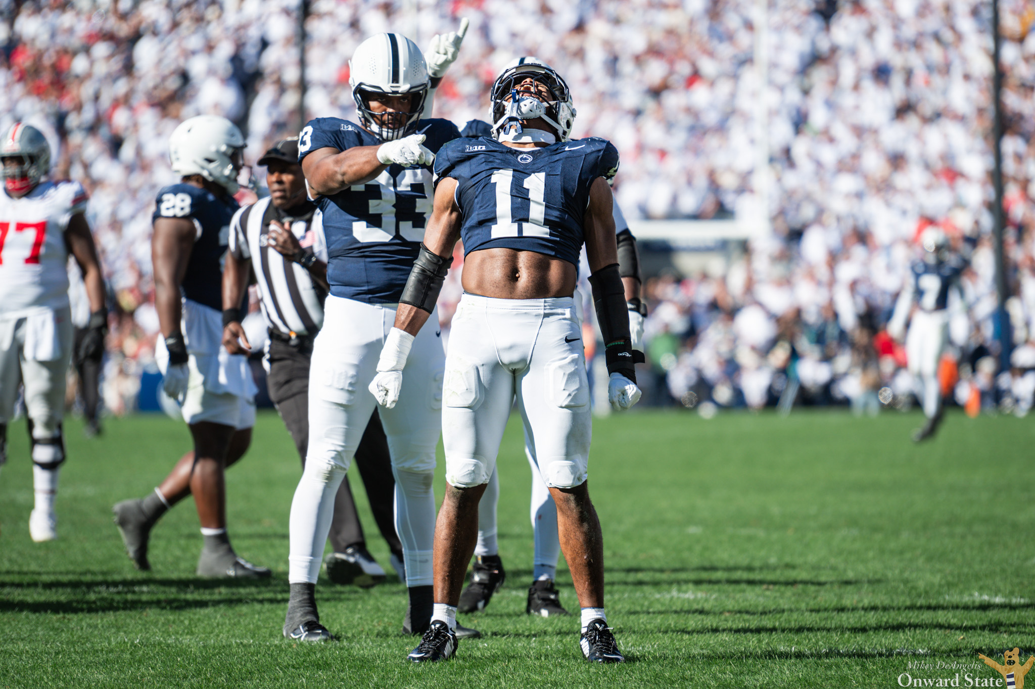 Abdul Carter Coming Into His Own At Defensive End | Onward State