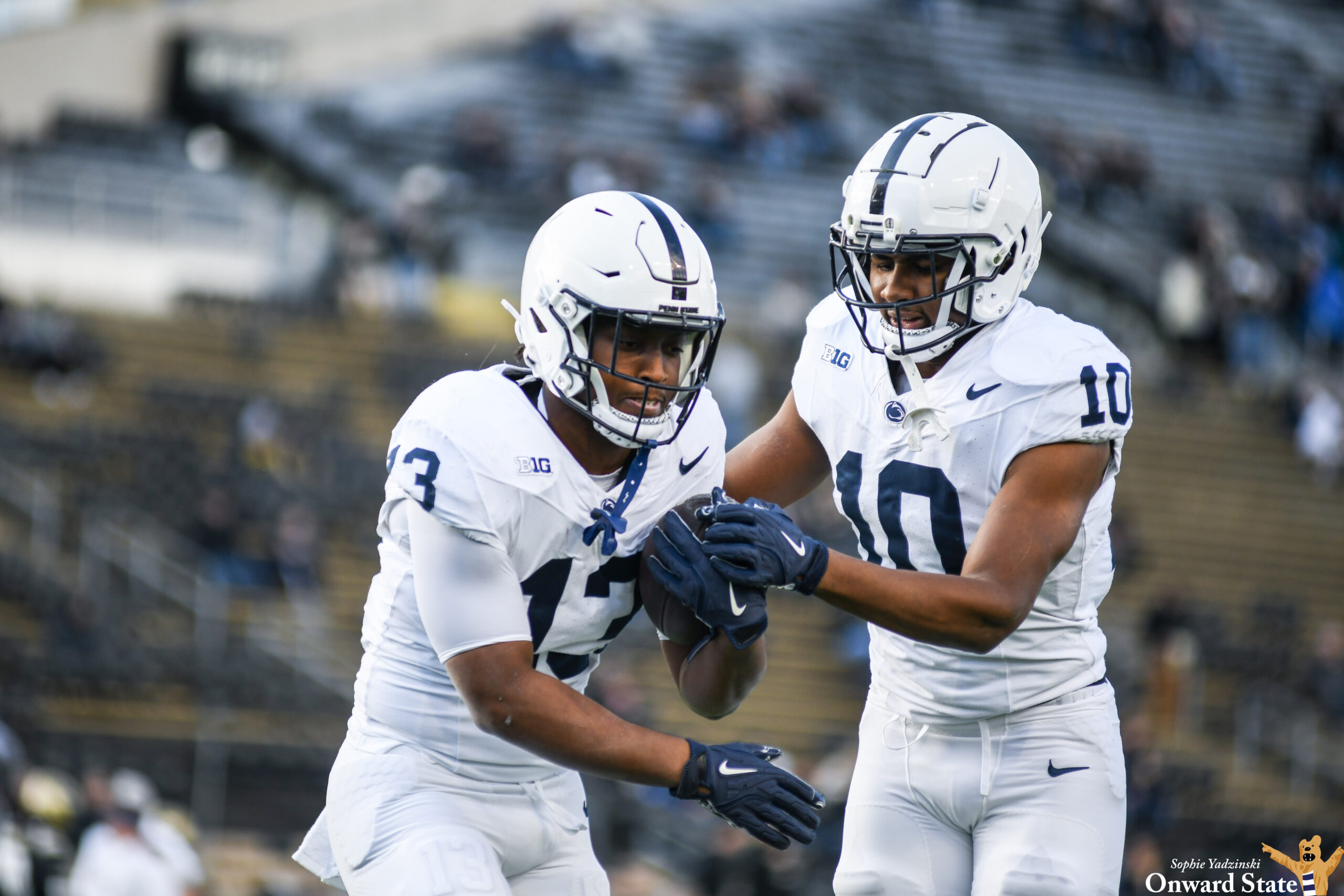 Against Nation's Top Halfback, Nick Singleton & Kaytron Allen Prepare ...