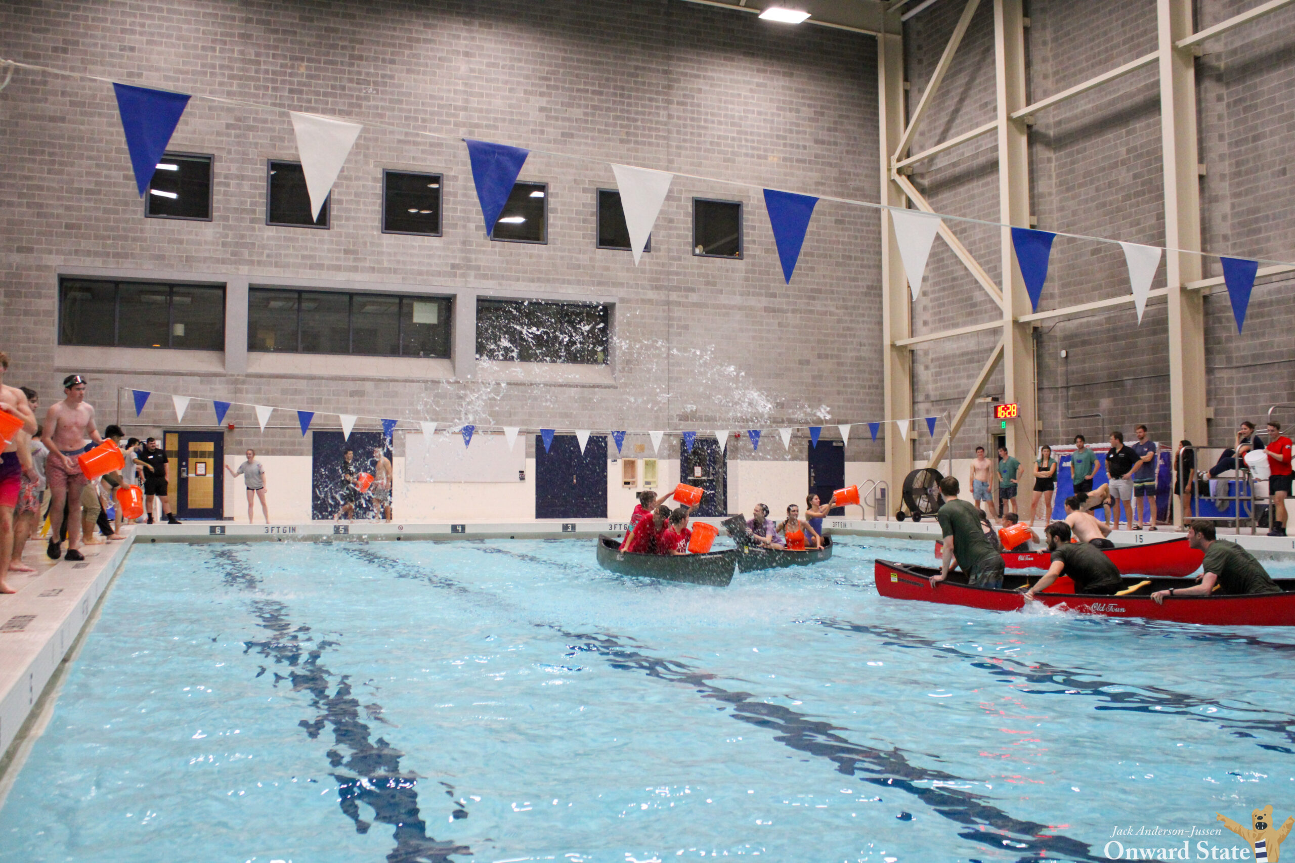[Photo Story] Campus Rec Hosts Battleship At McCoy Natatorium | Onward ...