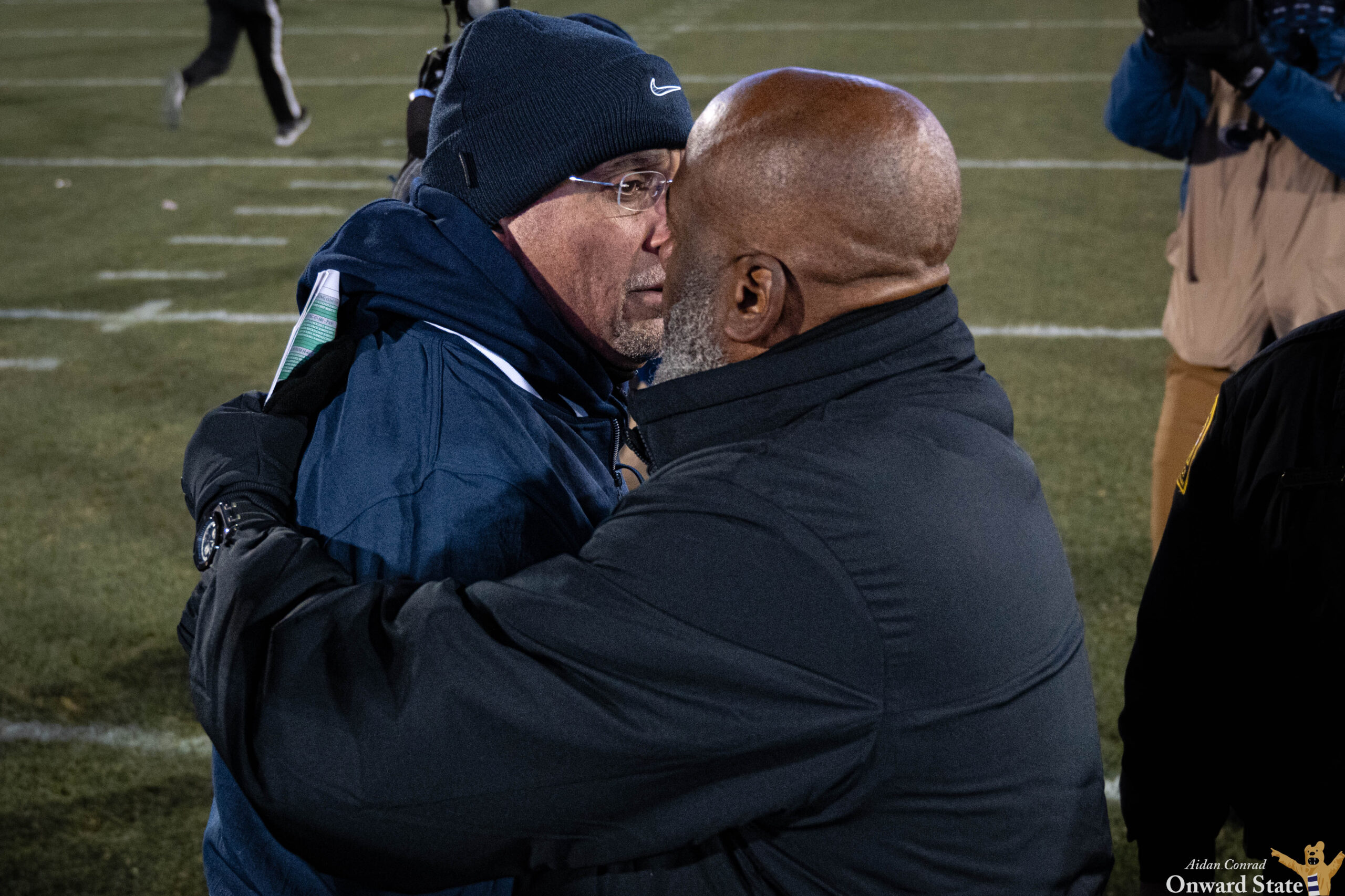 James Franklin & Mike Locksley Share Tense Postgame Handshake | Onward ...