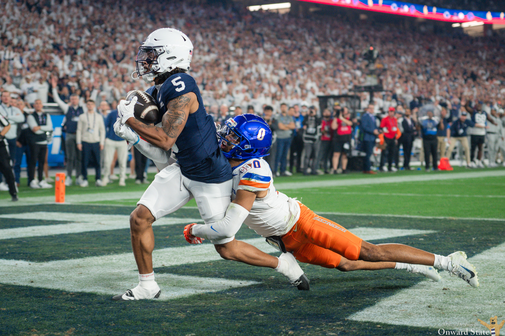 No. 6 Seed Penn State Defeats No. 3 Seed Boise State 31-14 In College Football Playoff ...