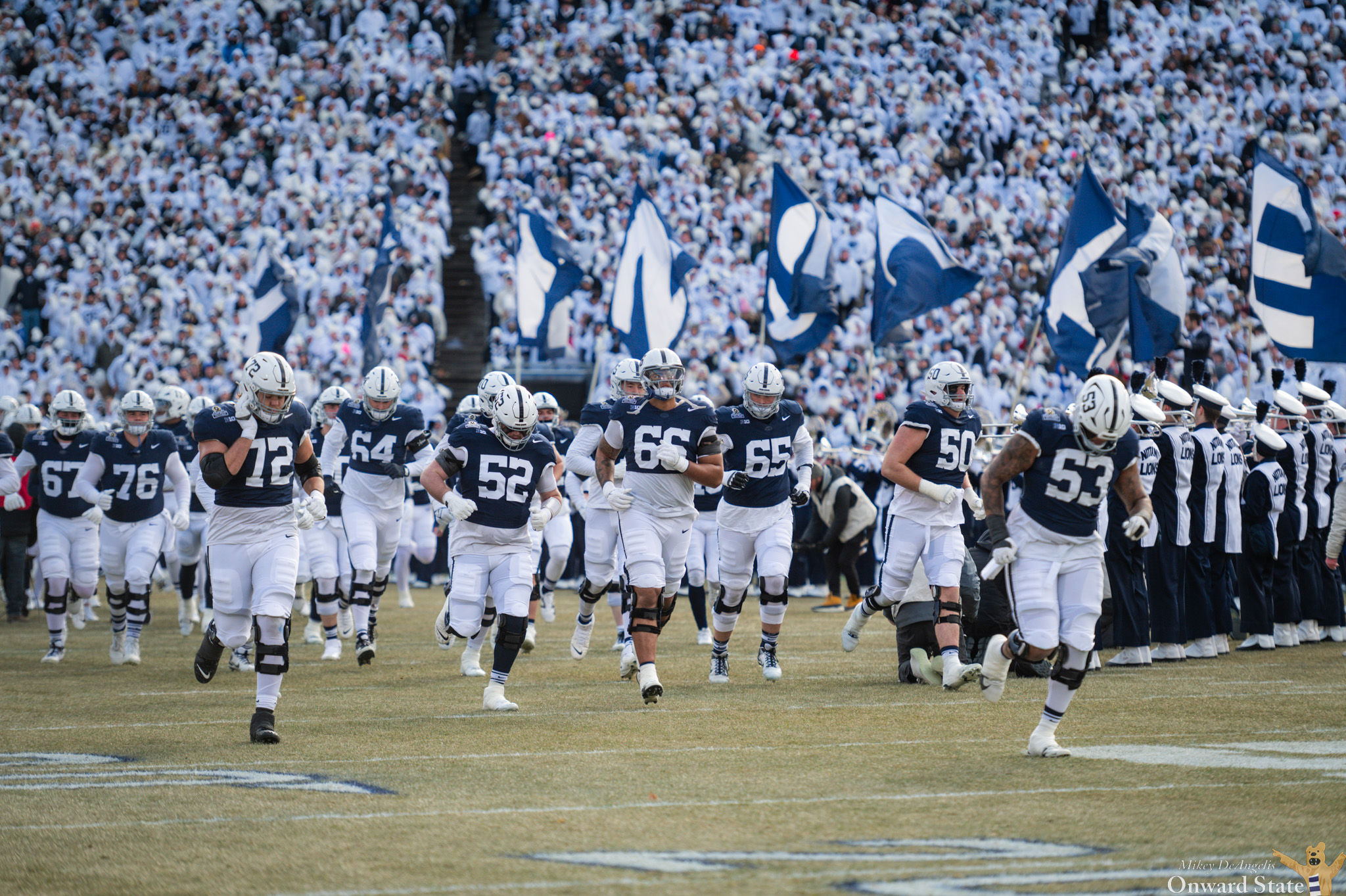 Penn State Football Brings Back White Collars For 'Generations Of ...