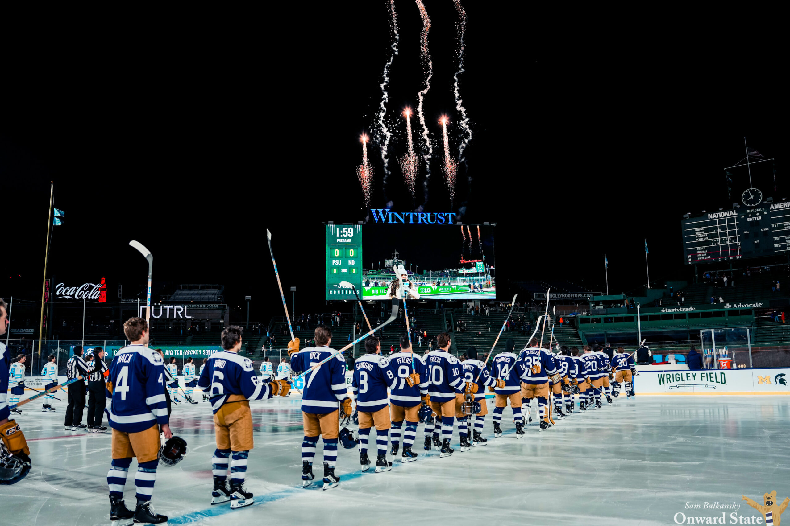 [Photo Story] Penn State Men's Hockey vs. Notre Dame In Frozen Confines ...