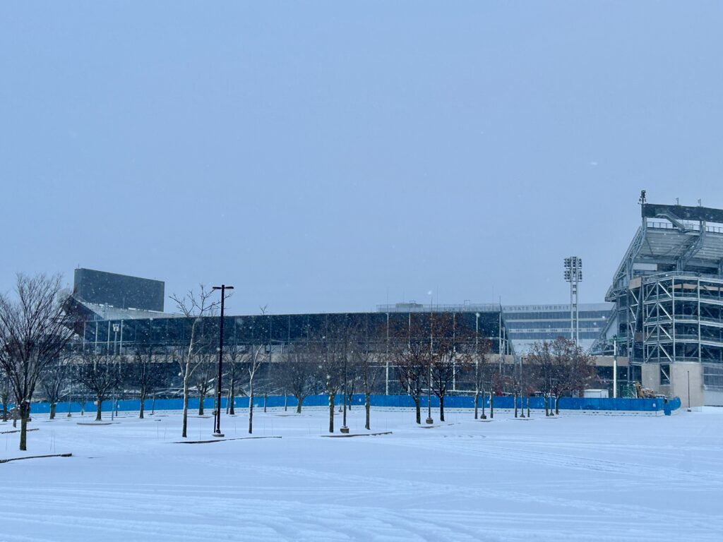 Press Box Demolished To Start Major Work On Beaver Stadium Renovations ...