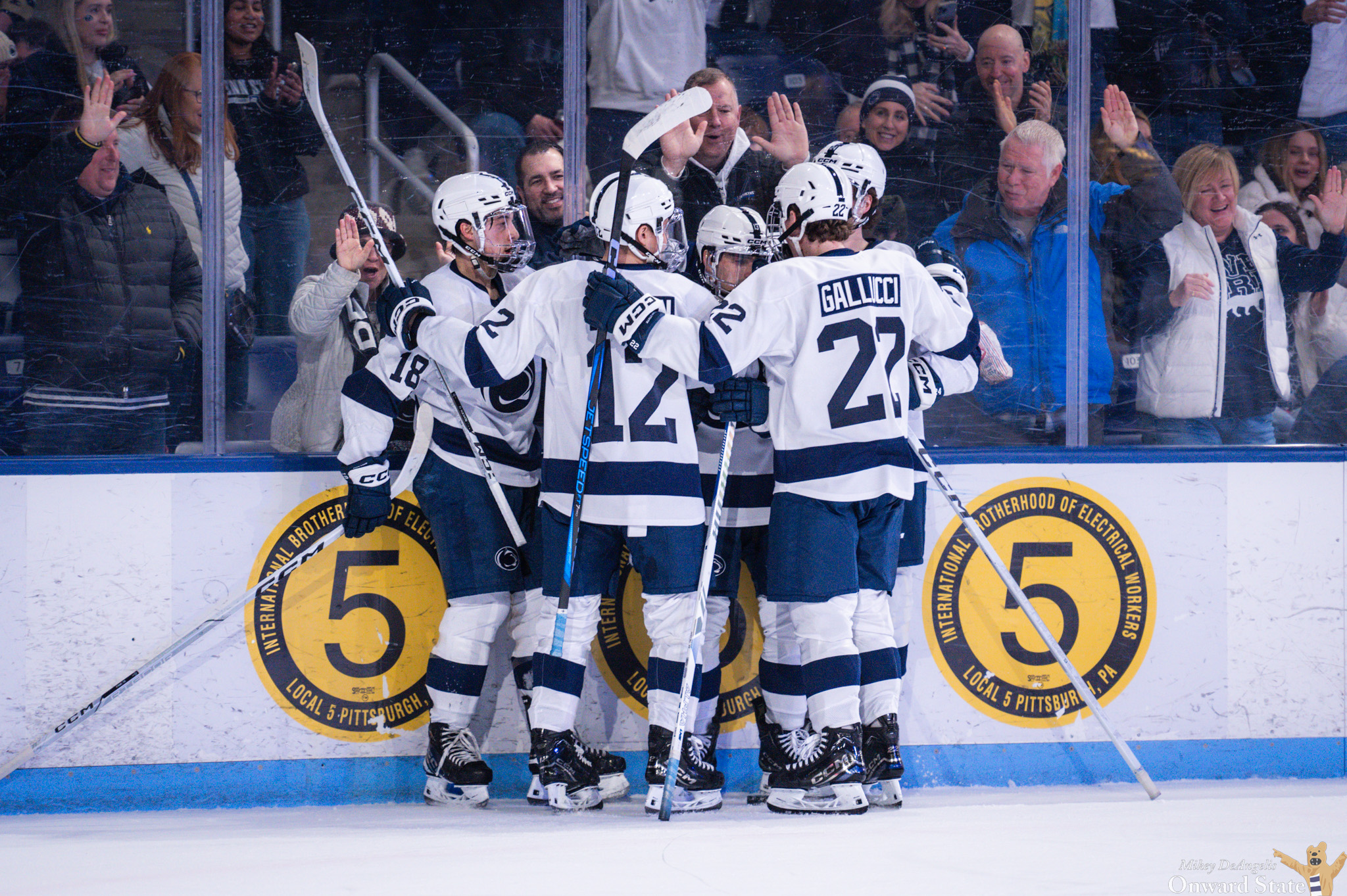 No. 5 Penn State Men's Hockey Rallies To Beat No. 14 Arizona State 6-3 ...