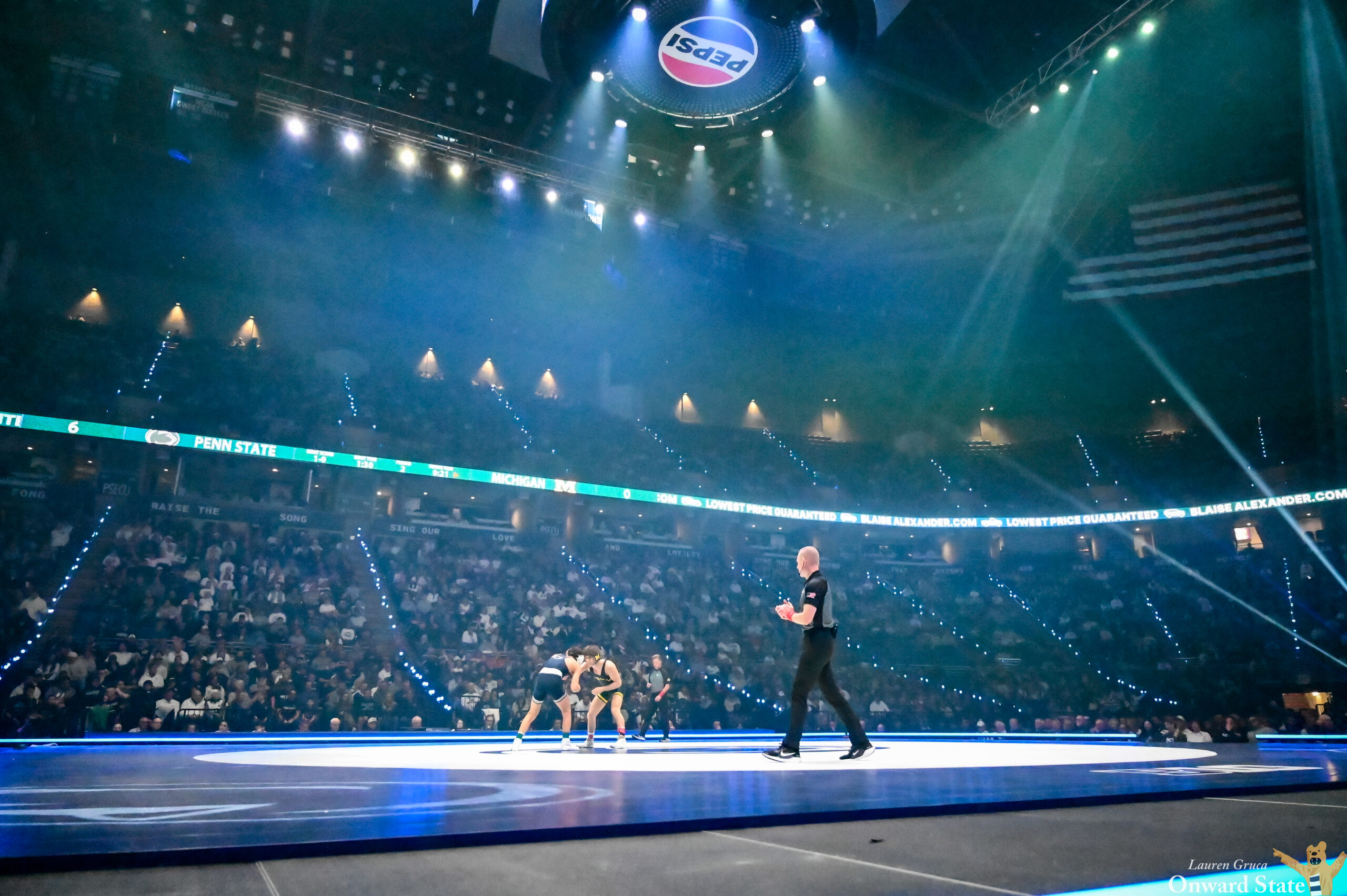 Bryce Jordan Center To Host Real American Freestyle on October 25 | Onward State