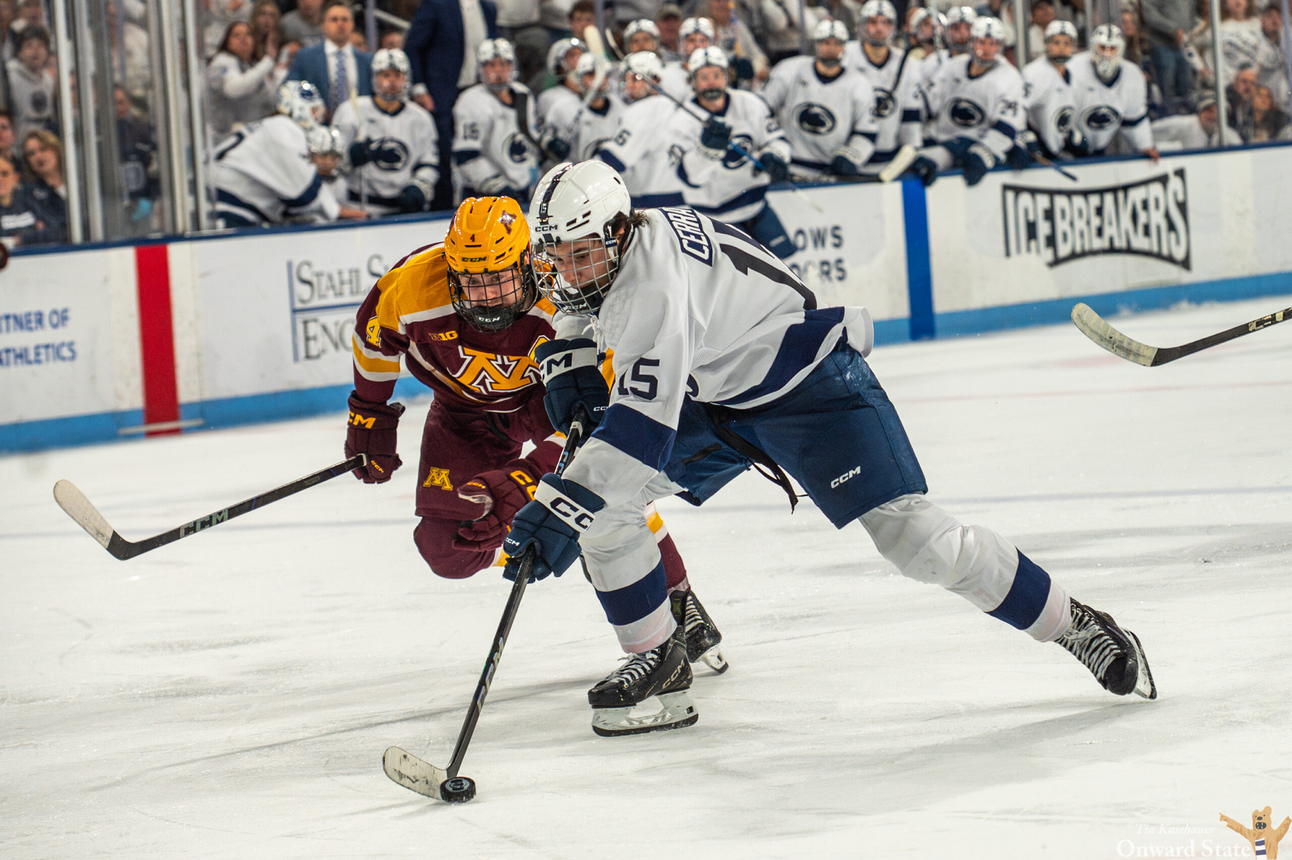Penn State Men's Hockey Center Charlie Cerrato Drafted No. 49 Overall ...