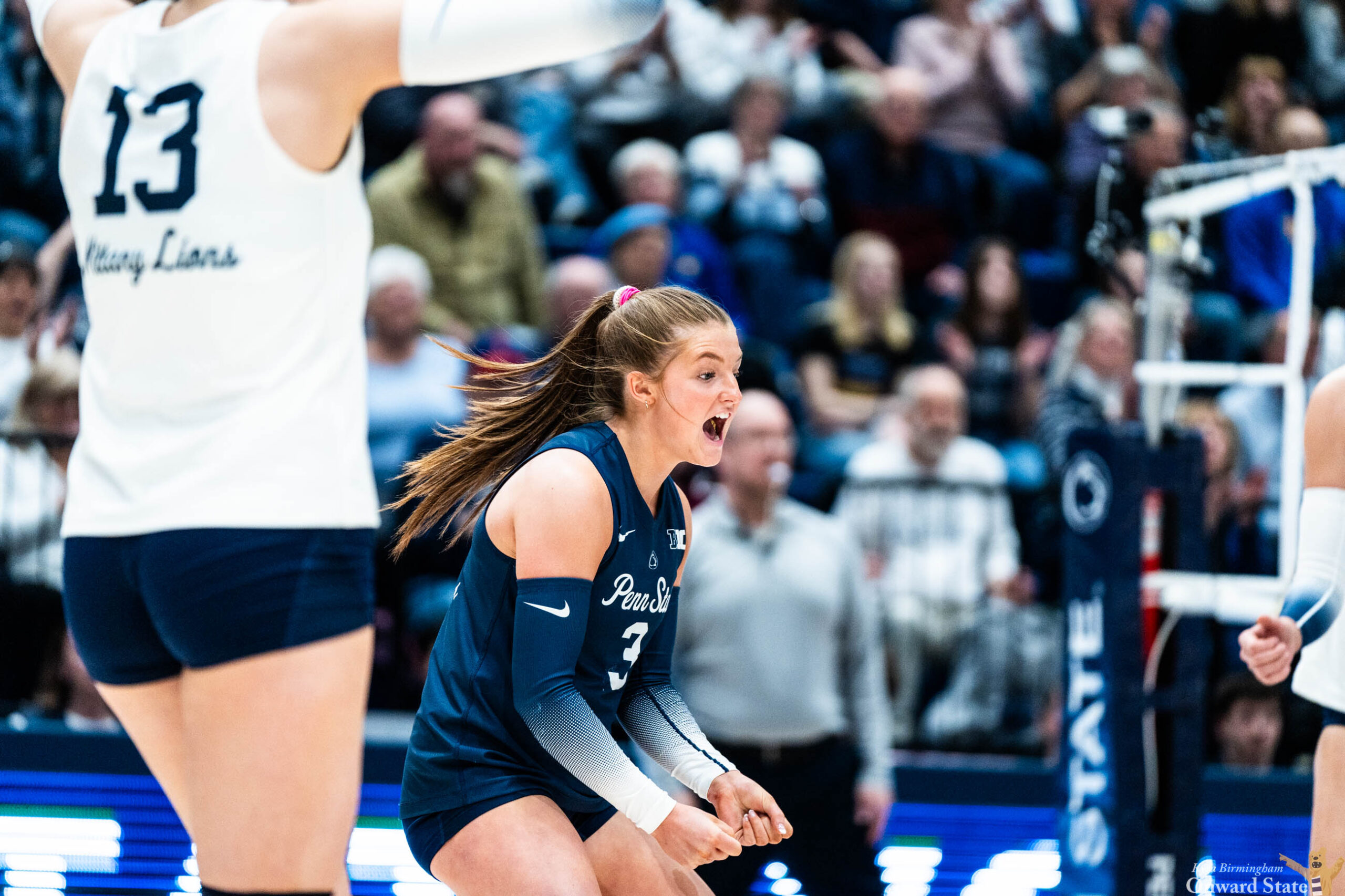 No. 5 Penn State Women's Volleyball Upset By No. 24 TCU 3-2 In State ...