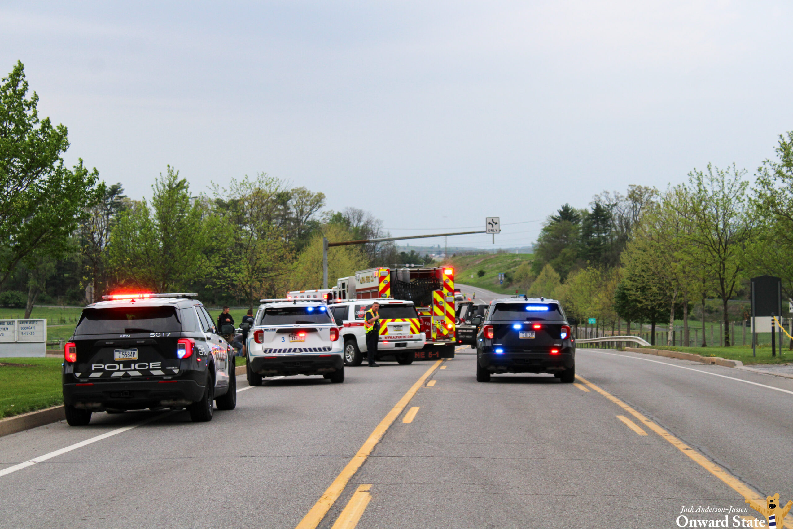 Two-Car Accident Sends At Least One To Hospital & Shuts Down Park ...