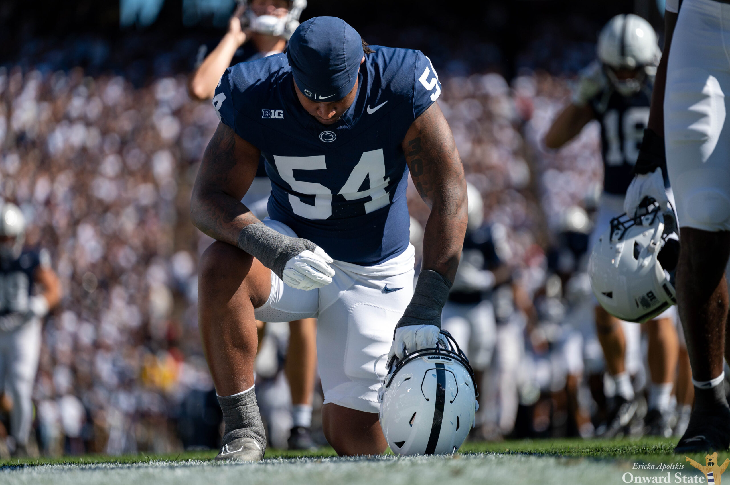 Penn State Football's Xavier Gilliam Embracing Development Stage With ...