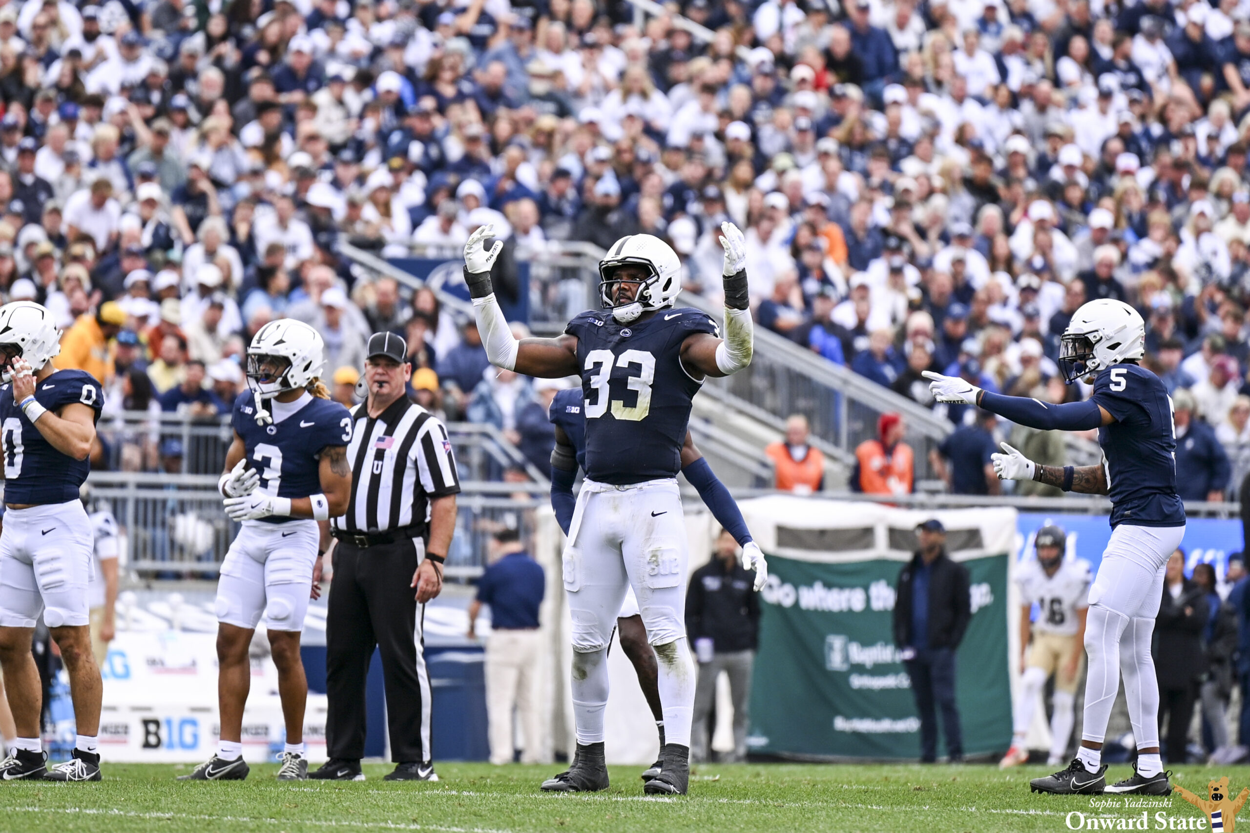 Three Penn State Football Defensive And Special Teams Players Named To ...