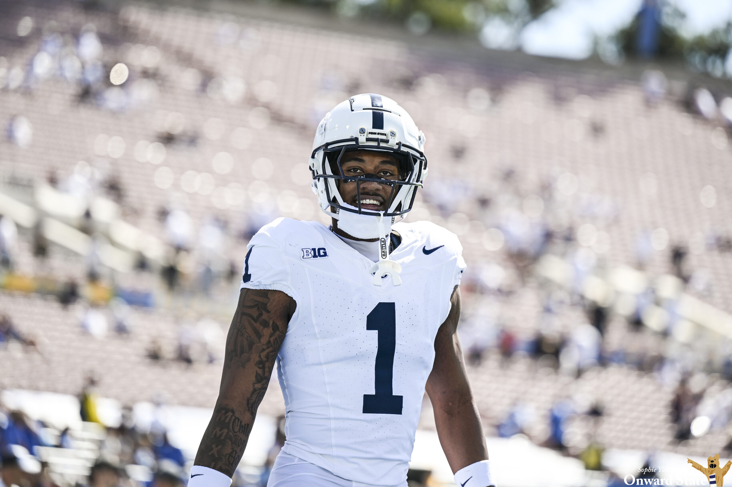 Penn State Football Wide Receiver Kyron Hudson Declares For 2026 NFL ...