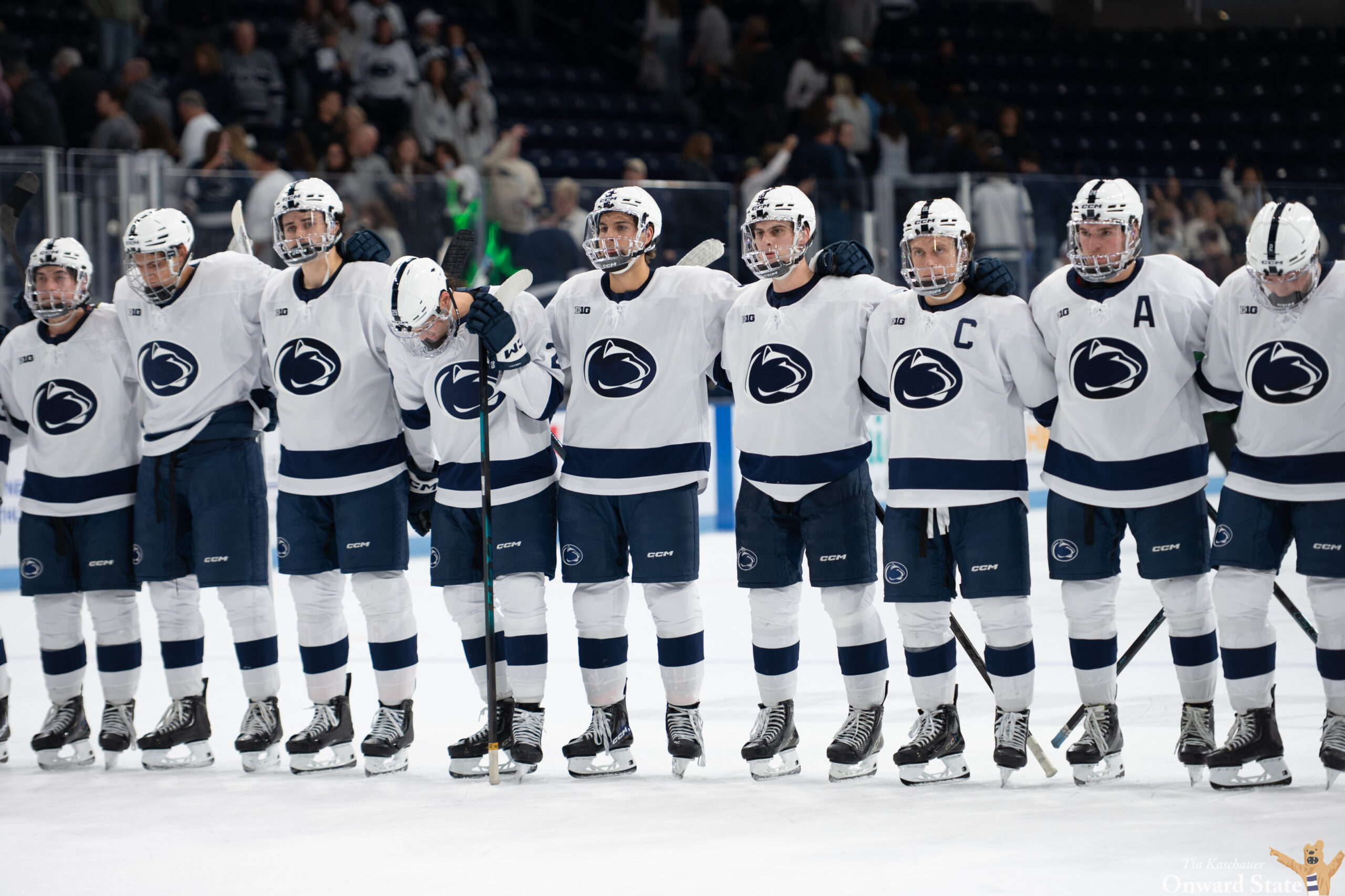 No. 5 Penn State Men's Hockey Throttled By No. 2 Michigan 7-1 | Onward ...