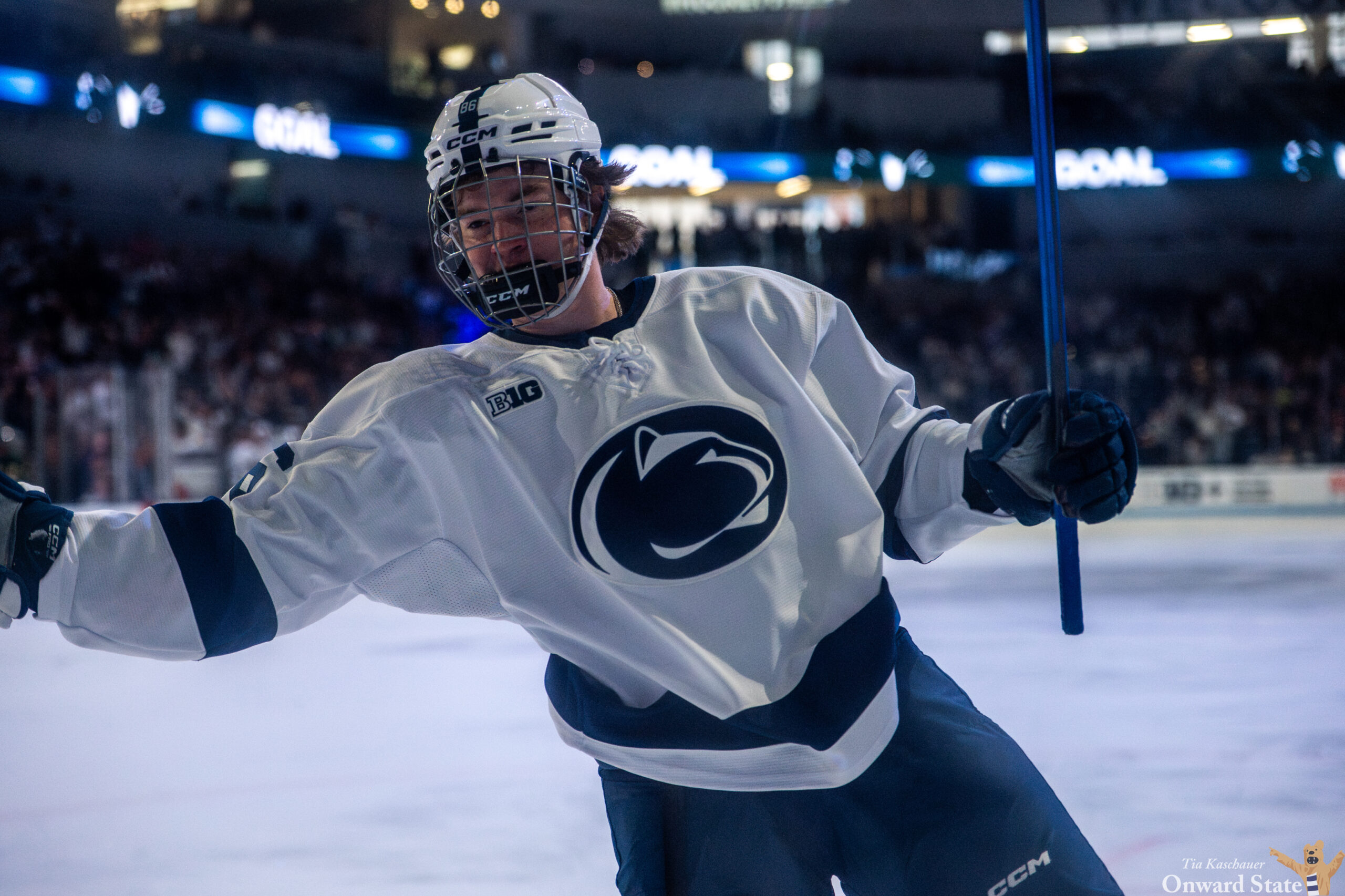 Penn State Men's Hockey Forward JJ Wiebusch Named Big Ten First Star Of ...