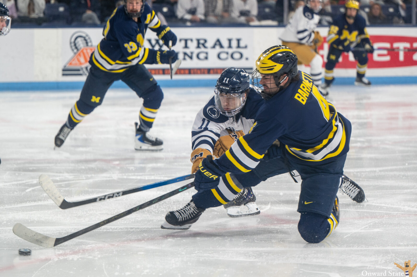 [Photo Story] Penn State Women's & Men's Hockey Back At Pegula Ice ...