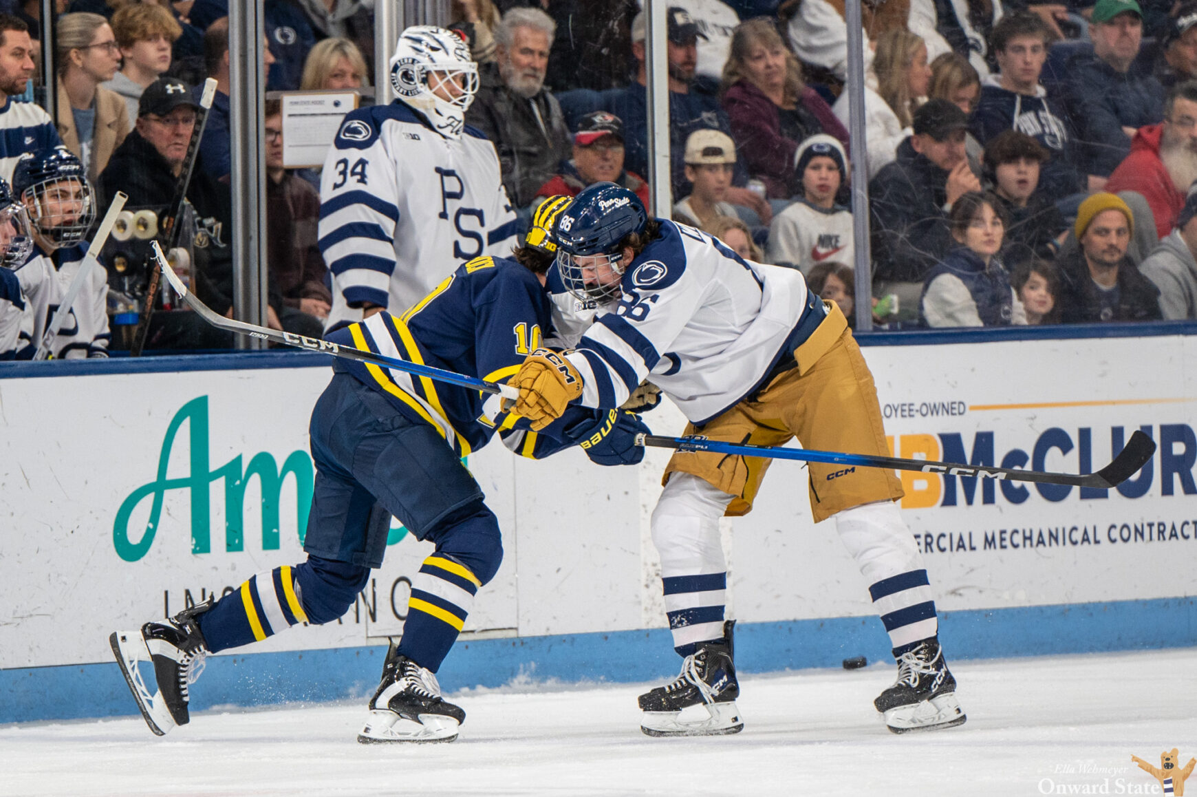 [Photo Story] Penn State Women's & Men's Hockey Back At Pegula Ice ...